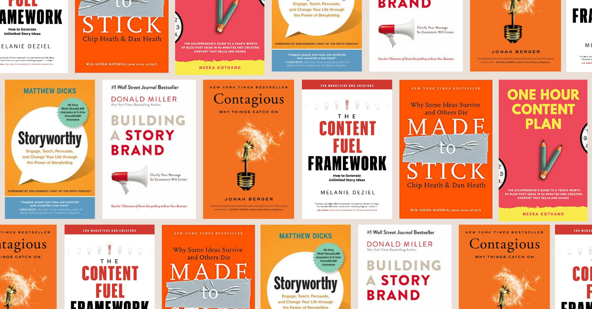 📚 Content Marketing & Storytelling Books