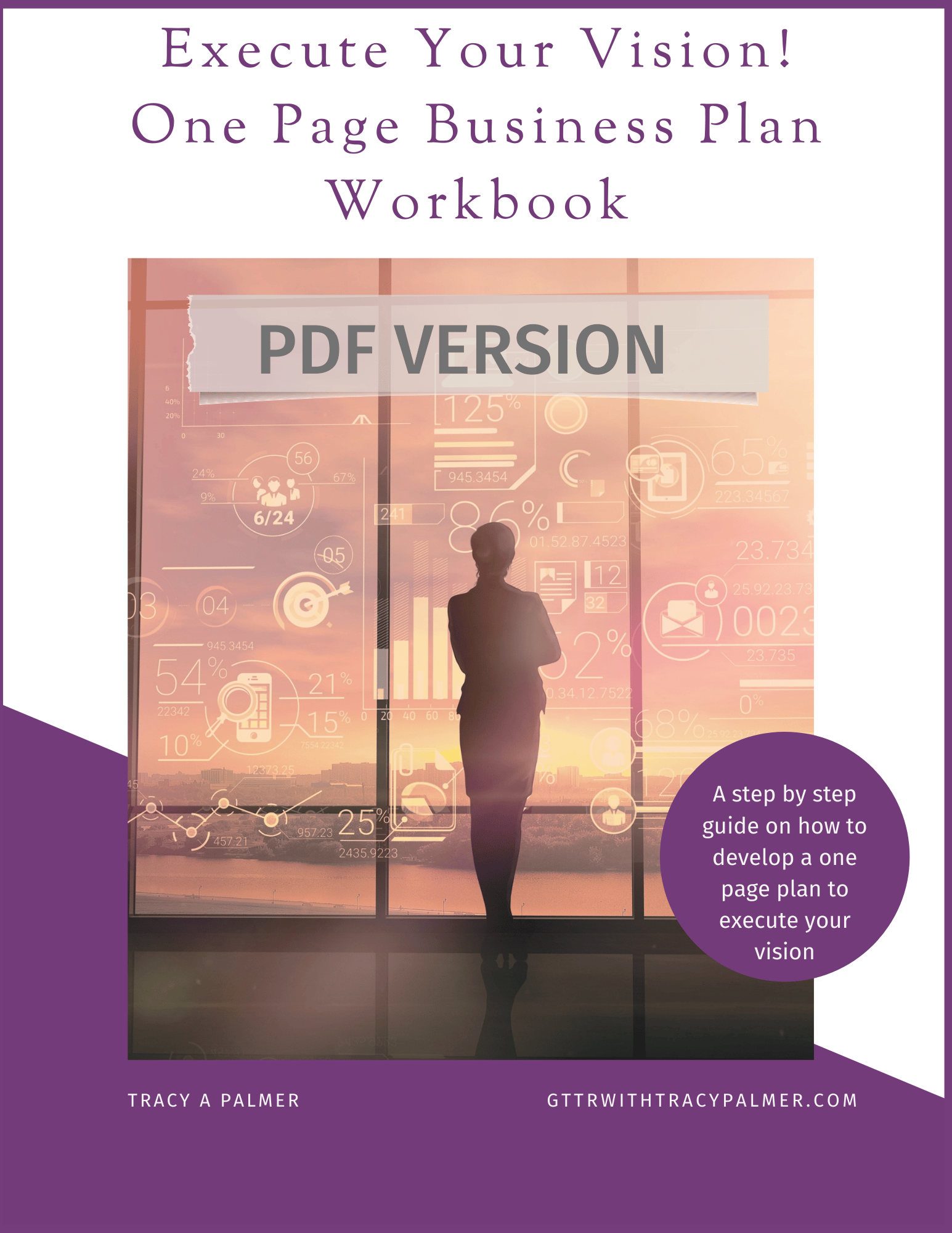 Execute Your Vision! One Page Business Plan Workbook- Digital Copy