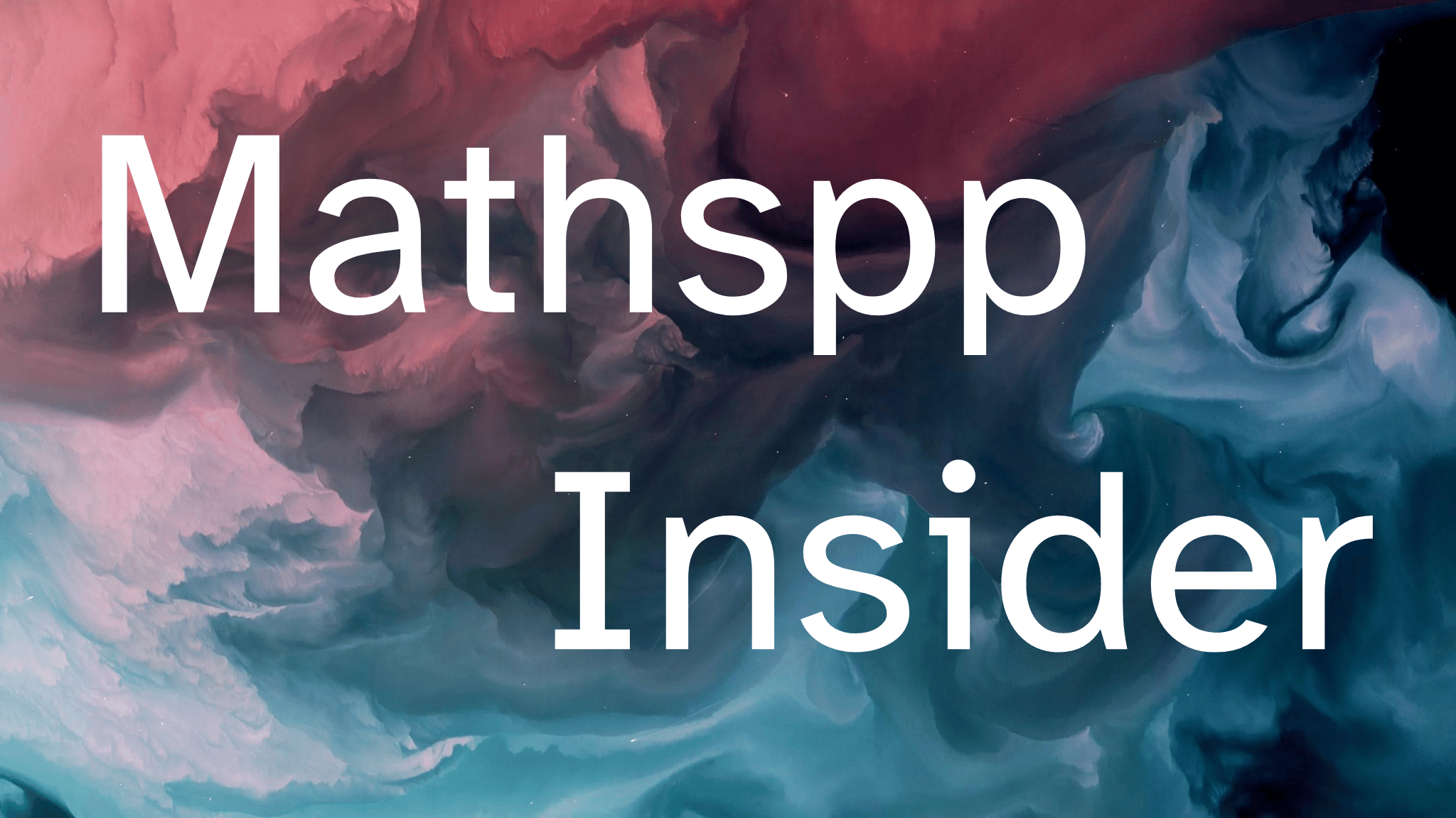 Mathspp Insider