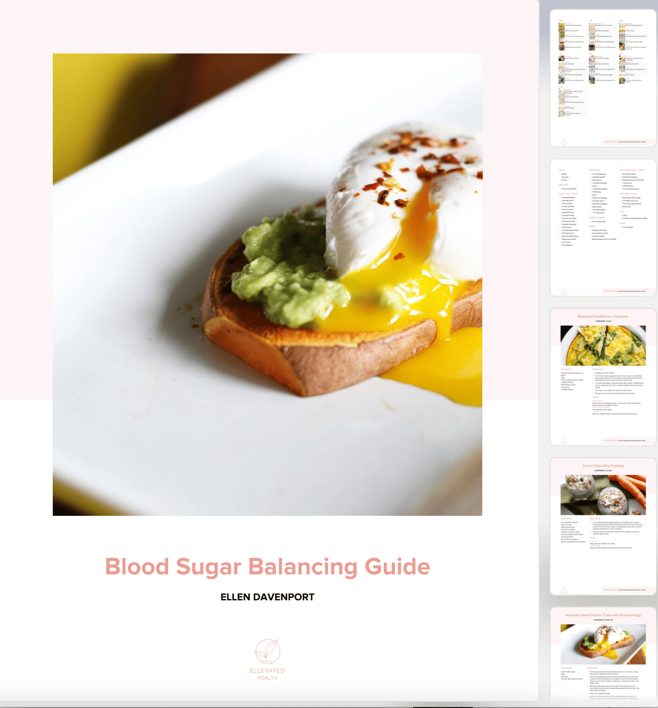 Get access to an easy-to-follow blood sugar balancing meal plan!