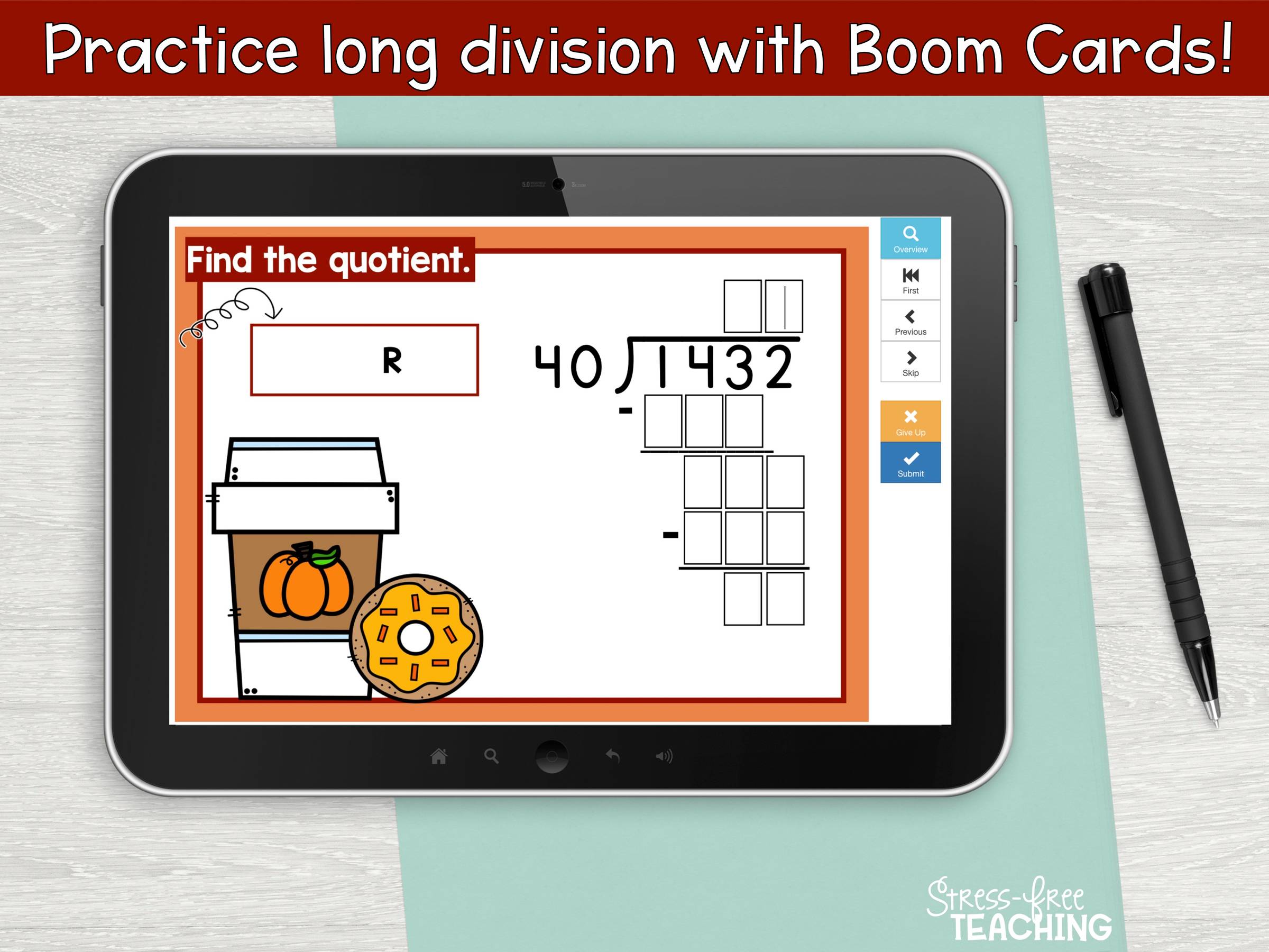 5 Tips for Teaching Long Division - Stress-Free Teaching