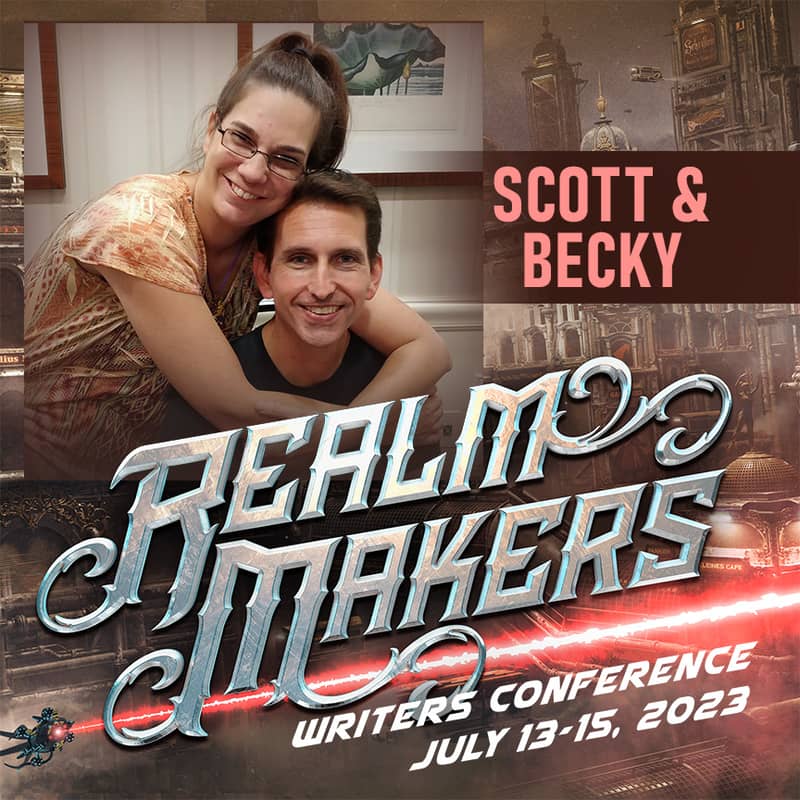 Join Becky and Scott live tonight at 8pm EST in the RealmSphere!