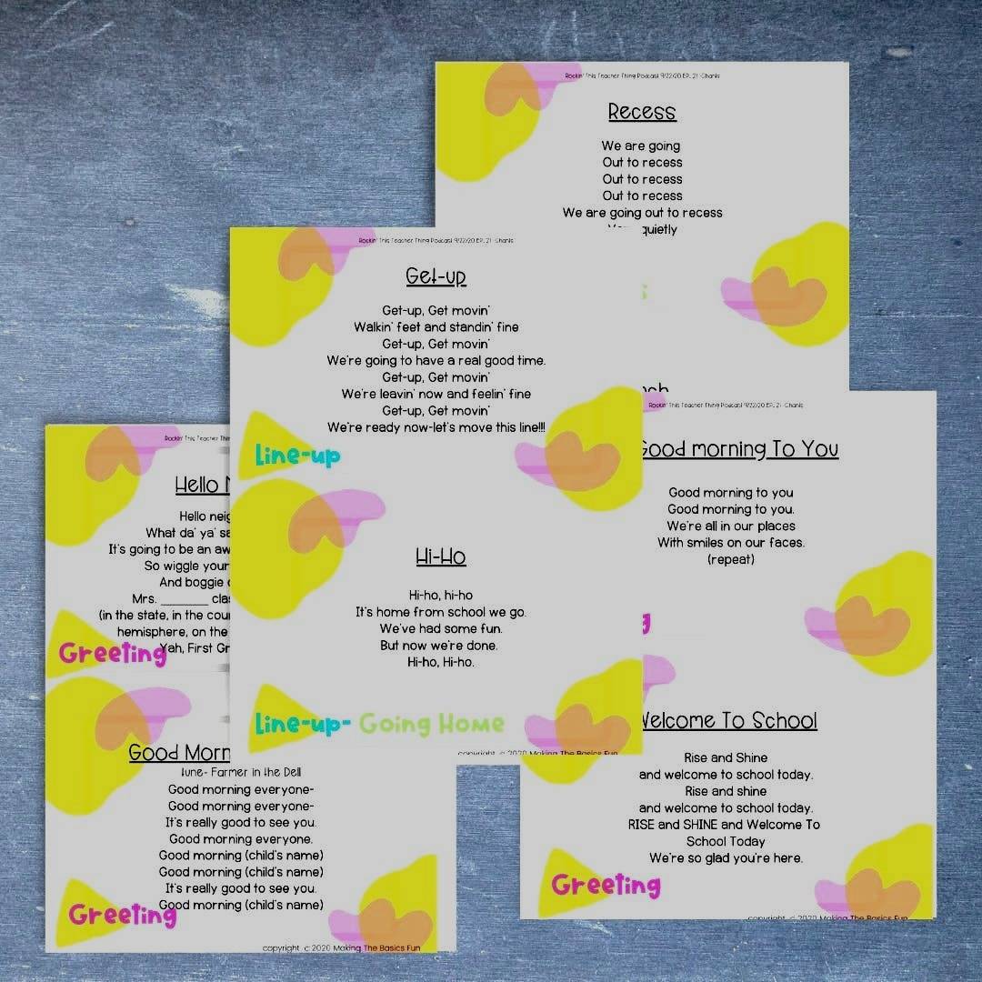 8 Easy To Learn Chants and Songs