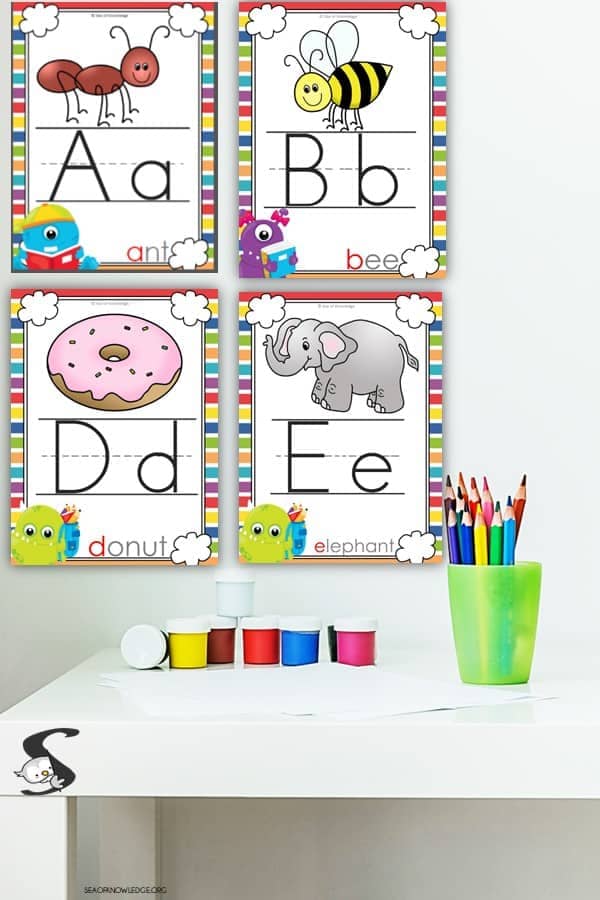 Alphabet Posters A to Z Free