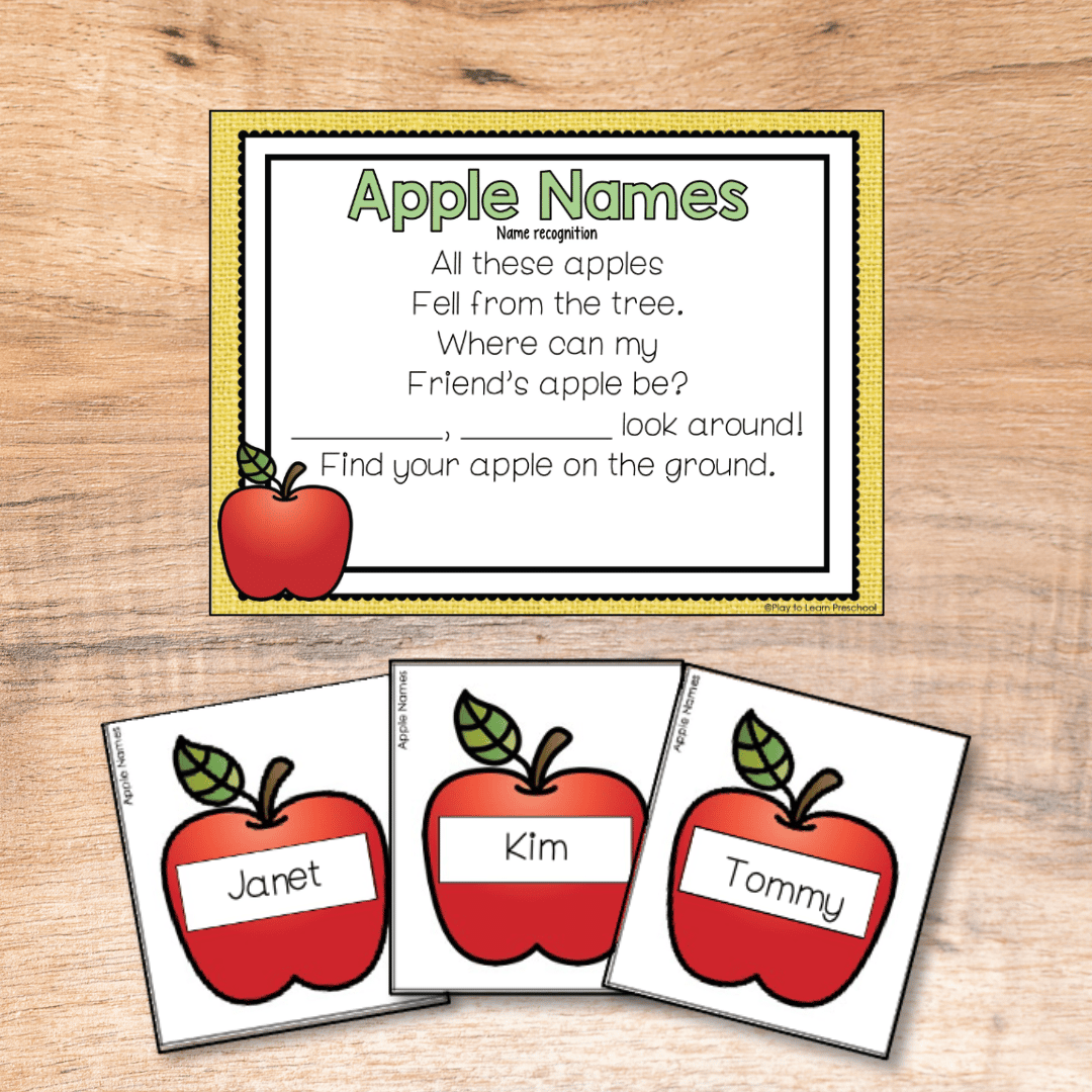 Get the FREE Apple Name Game!