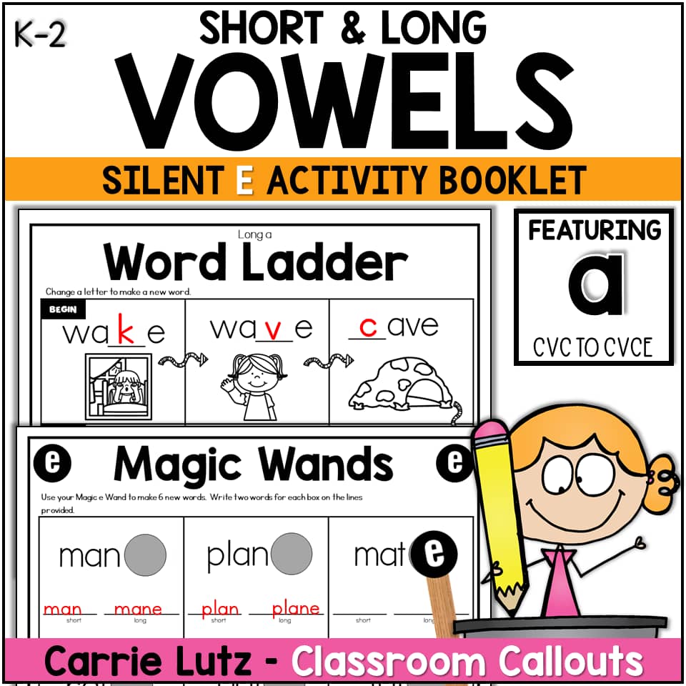 Silent e Activity Booklet