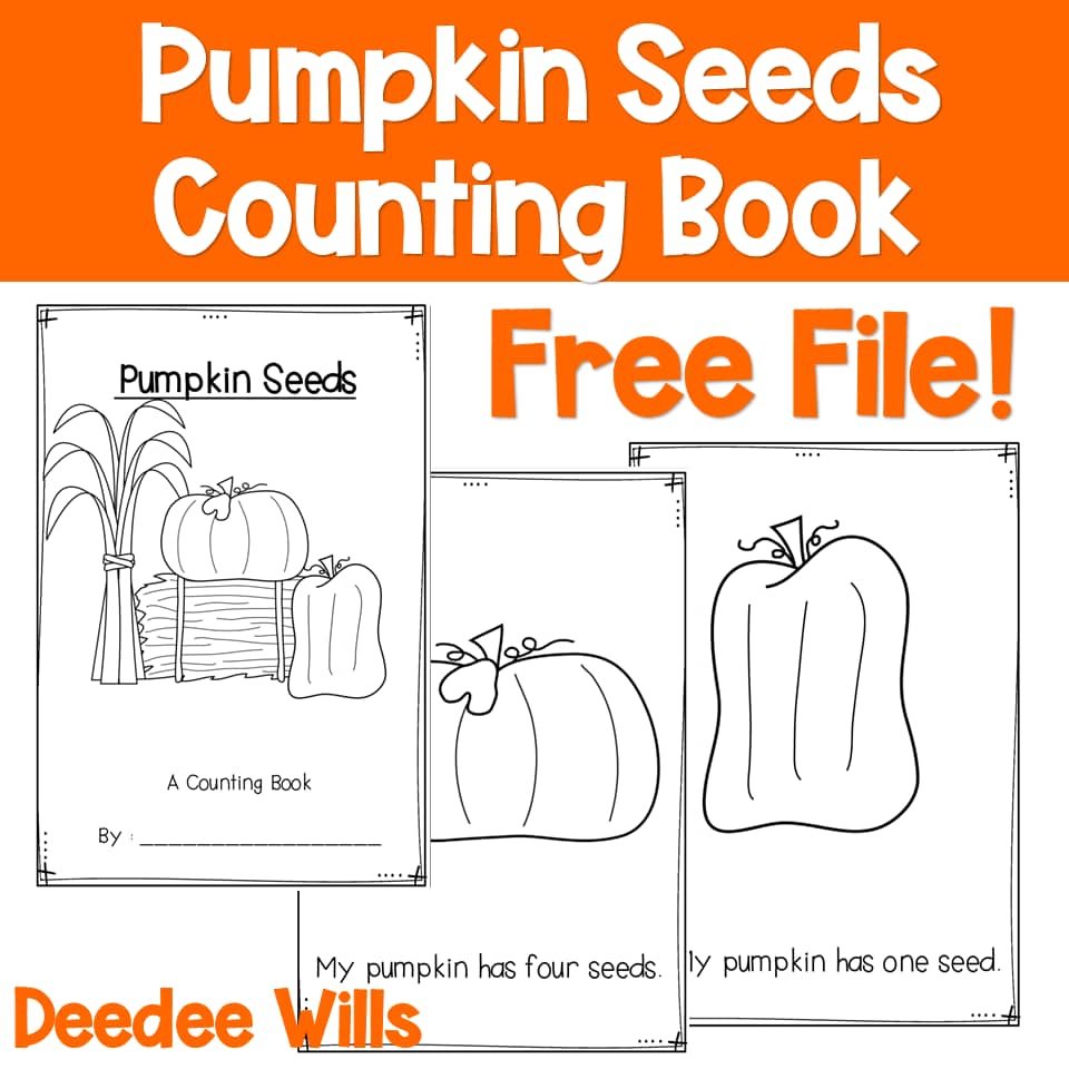 Fall Goodies...Pumpkin Emergent Reader FREEBIE - Mrs. Wills Kindergarten