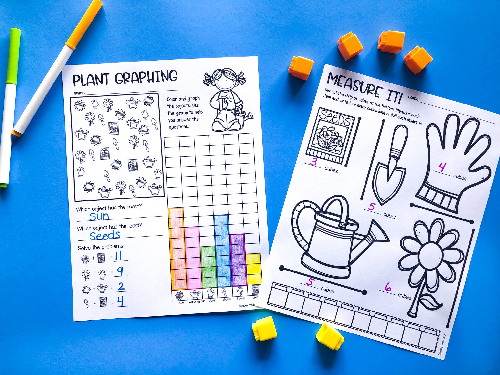 Learning About Plants in Kindergarten and 1st Grade | Free File!