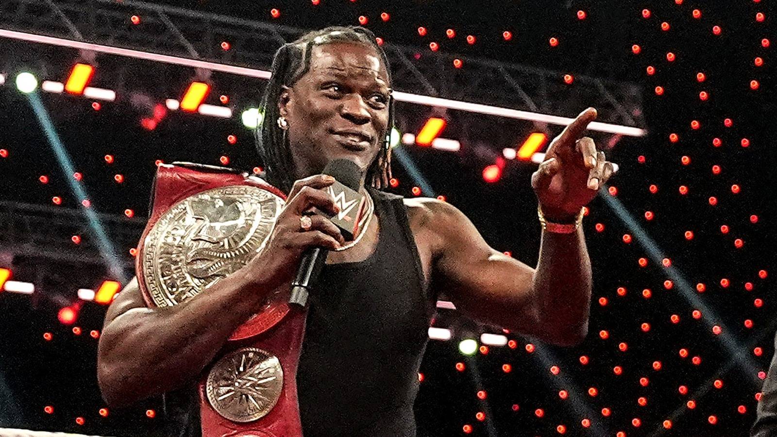 😧 R-Truth Faced Leg Amputation -- WWE Releases Talent