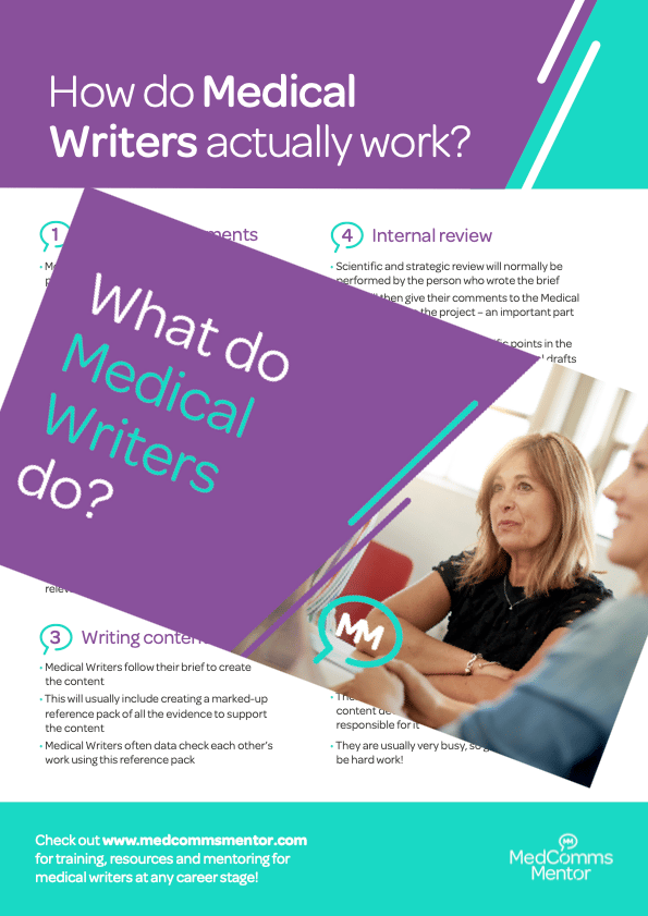 How do Medical Writers actually work?