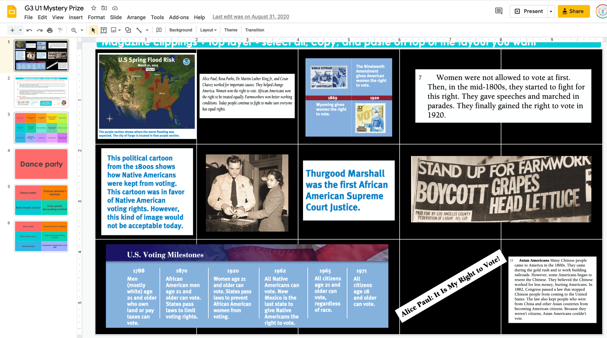 BENCHMARK - Mystery Prize Reading Incentive