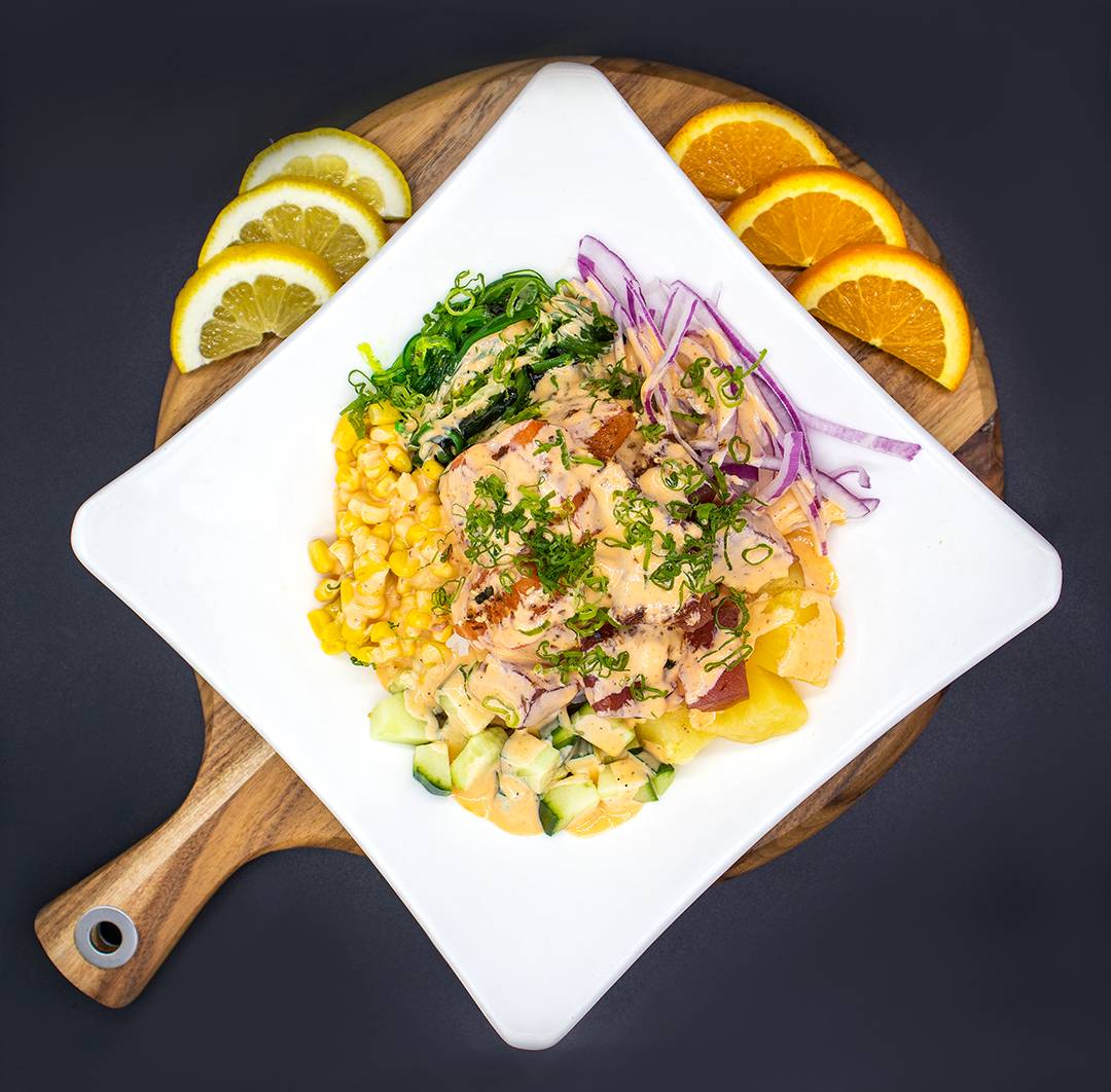 Gourmet Poke Bowl Landing Page