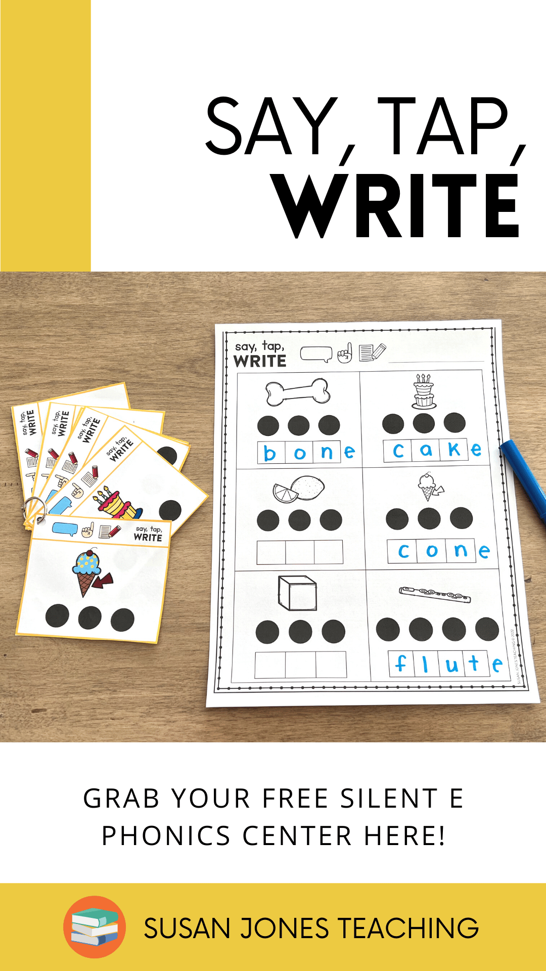 Silent e Phonics Center