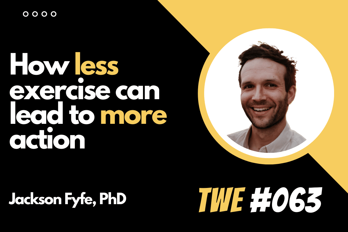 How to make less exercise lead to more action