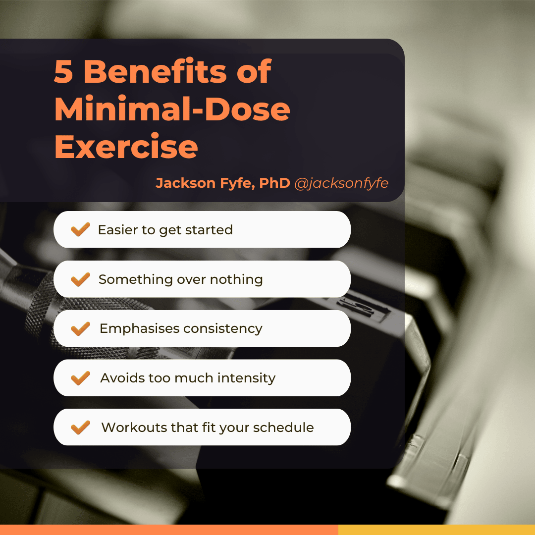 How to make less exercise lead to more action