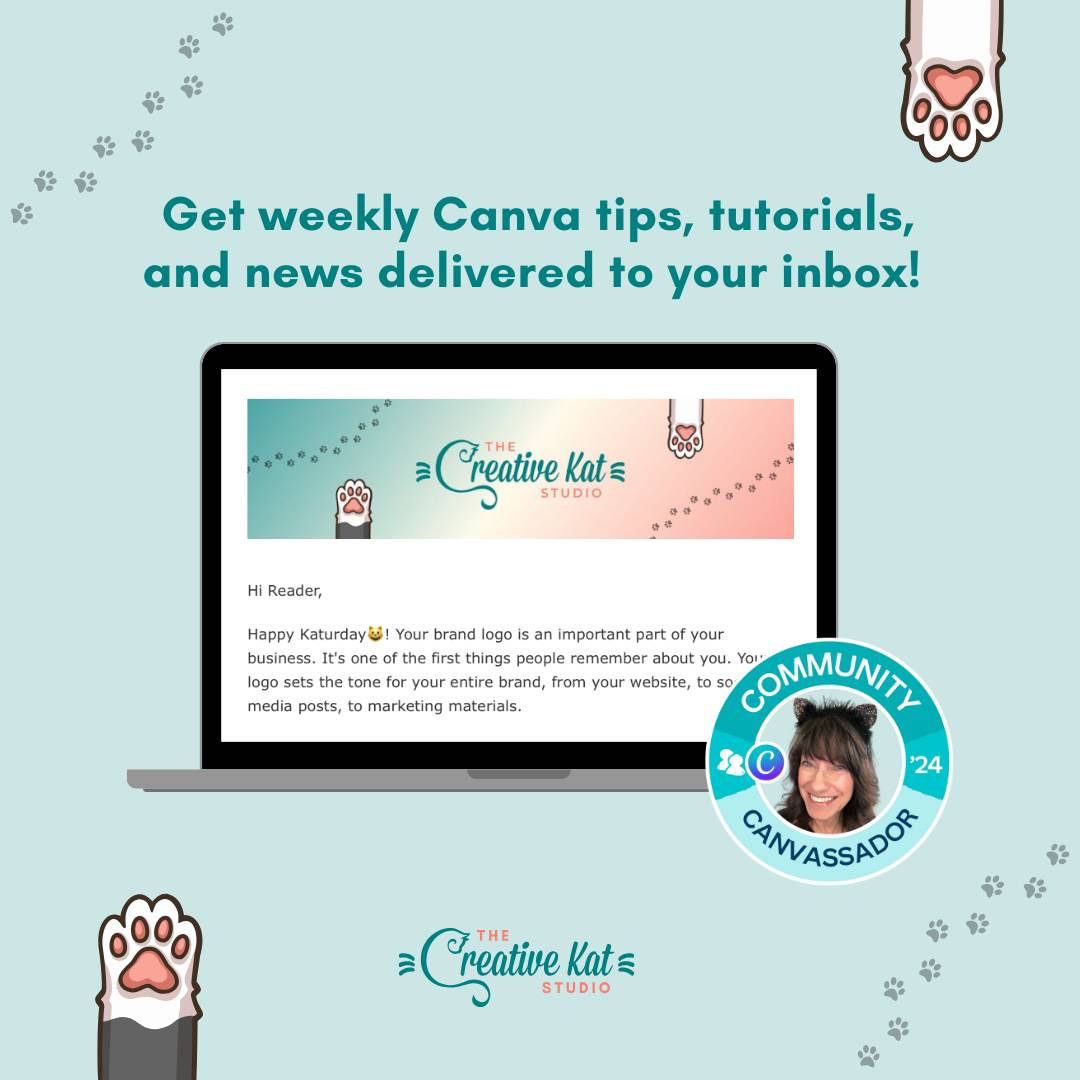 Subscribe for Canva Tutorials and Freebies | The Creative Kat Studio