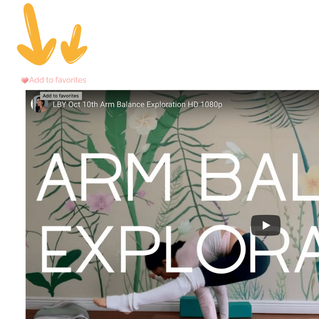 Site News: Now You Can Favorite Your Most-Loved Classes!