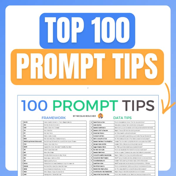 100 Prompt Tips