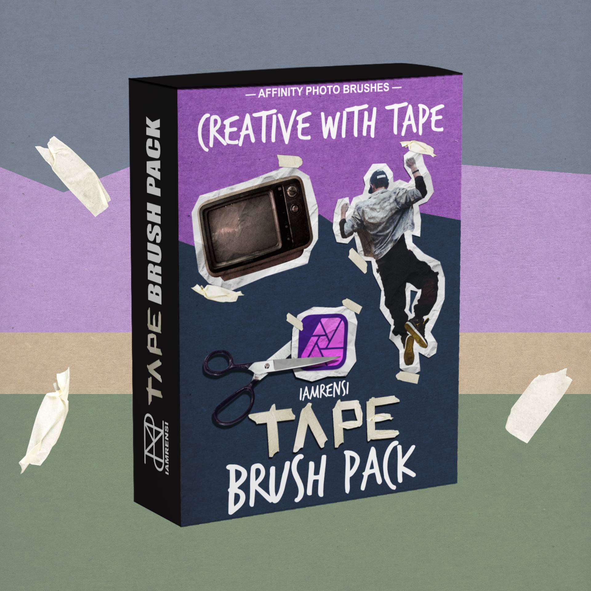 IAMRENSI Tape Brushes