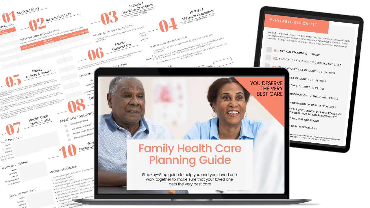 FAMILY HEALTH CARE PLANNING GUIDE (Value $97) - Now Just $37