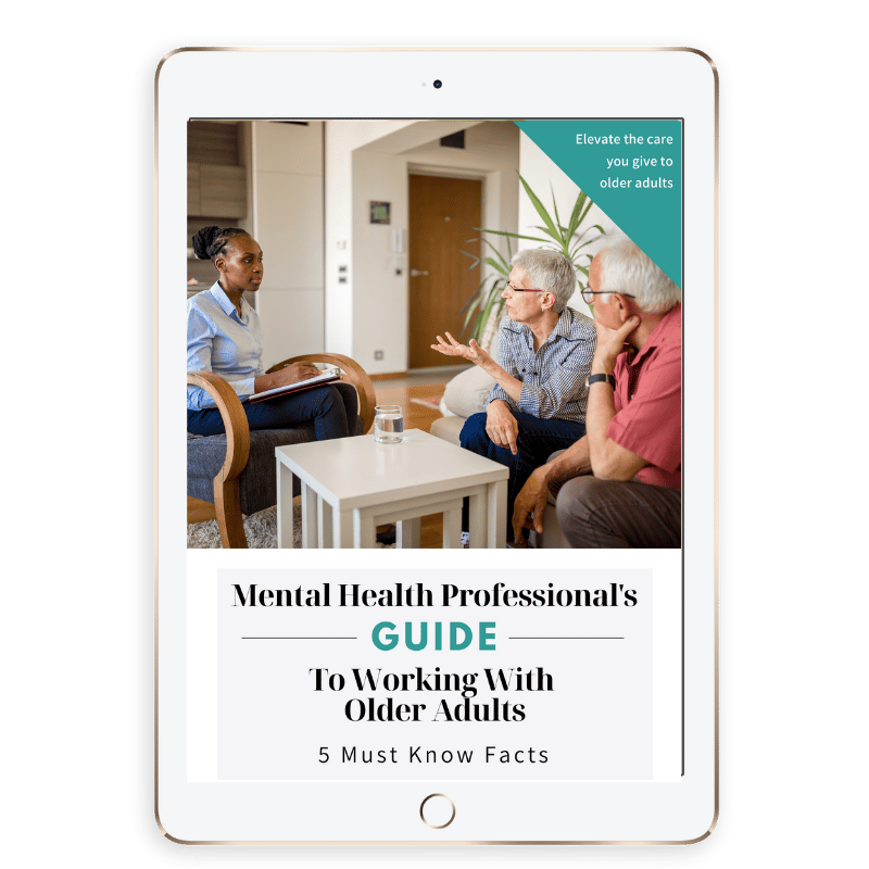 Clinician s Guide To Working With Older Adults