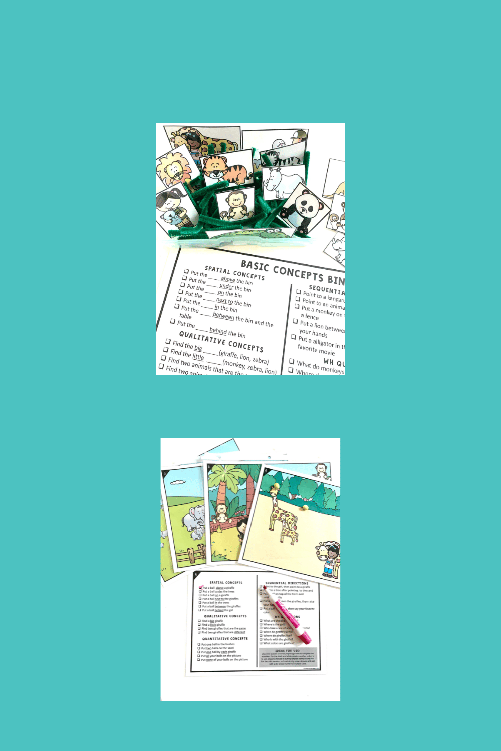 Basic Concept Activities For Speech Therapy
