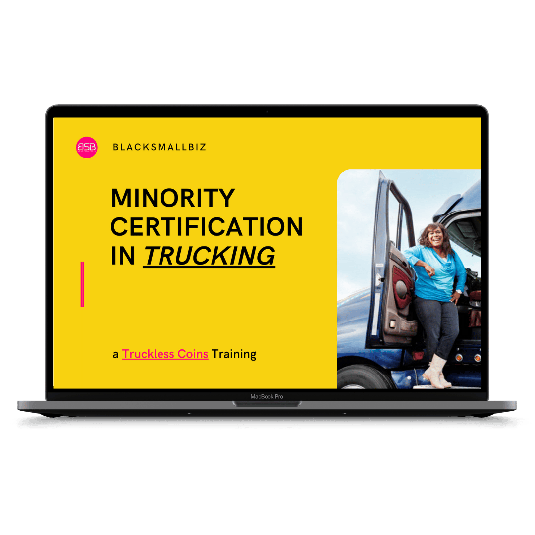 Minority Certification In Trucking