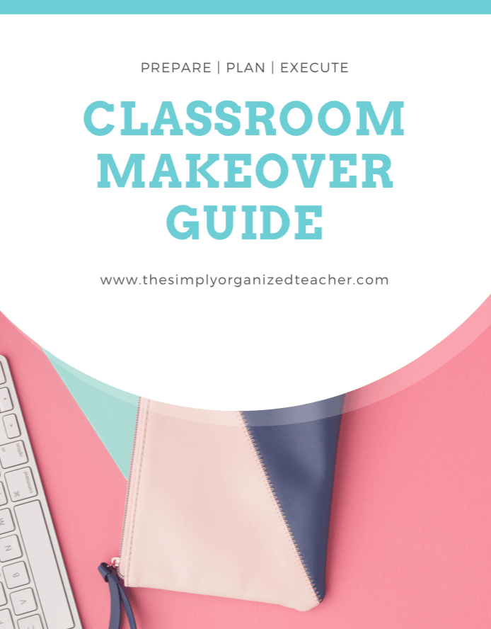 A Cluttered Classroom Makeover