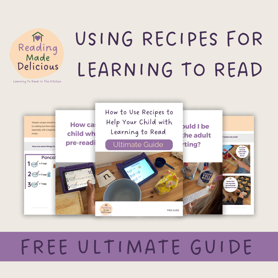 Ultimate Guide Learning to Read using Recipes