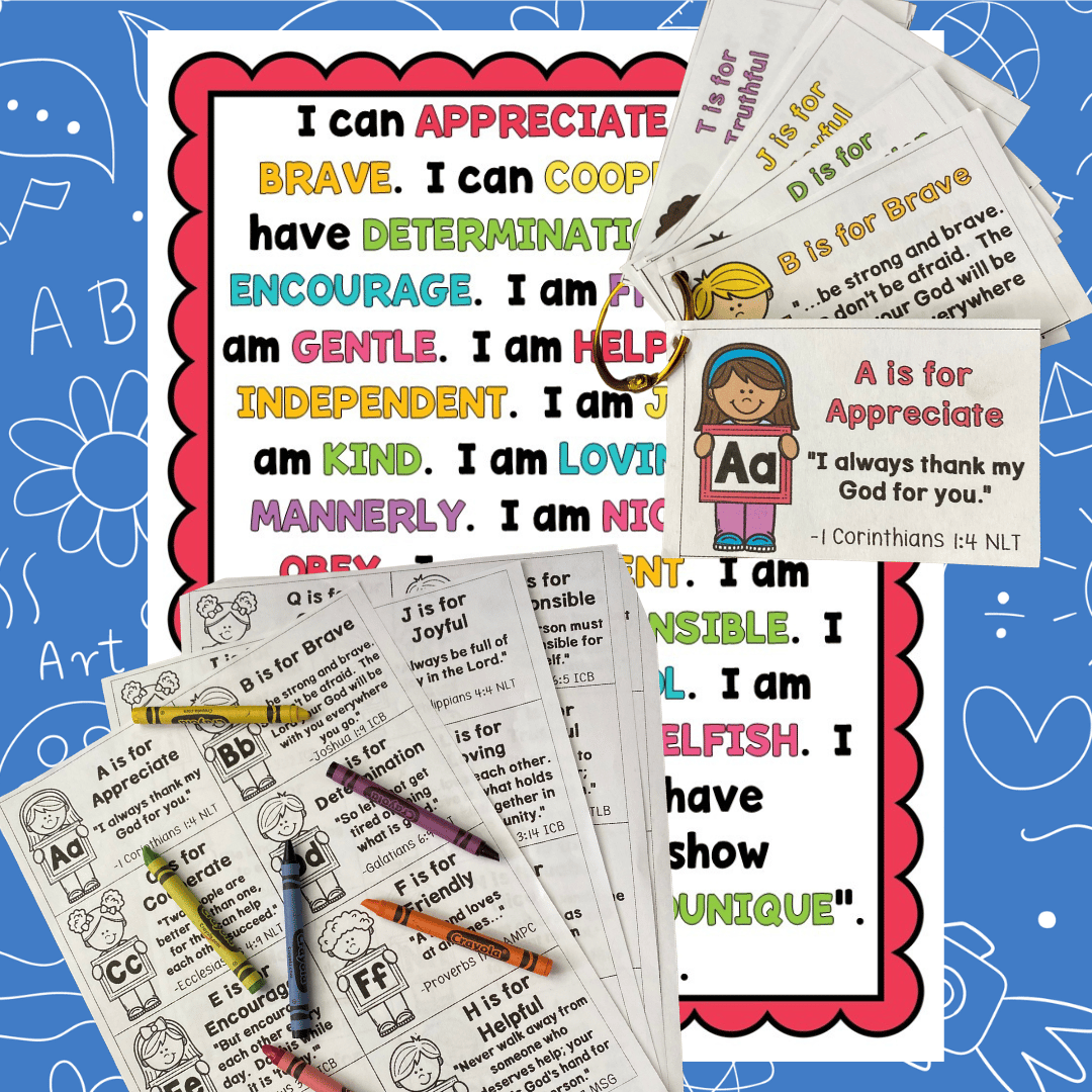 ABC Bible Verse Freebie