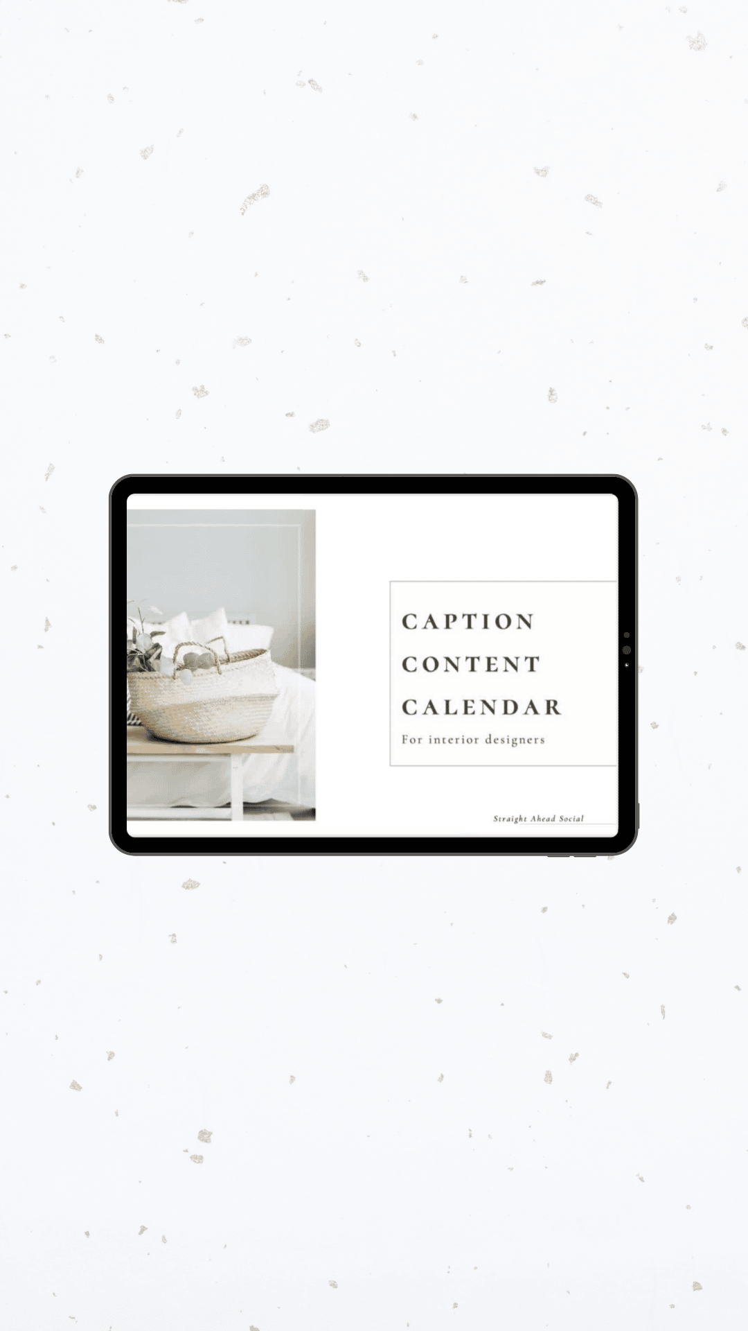 Interior design caption templates