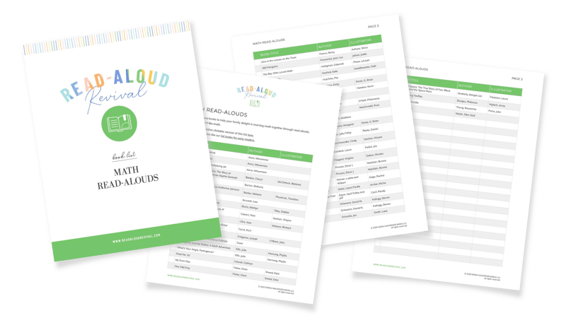 RAR #147: Our Favorite Math Read-Alouds - Read-Aloud Revival ® with ...