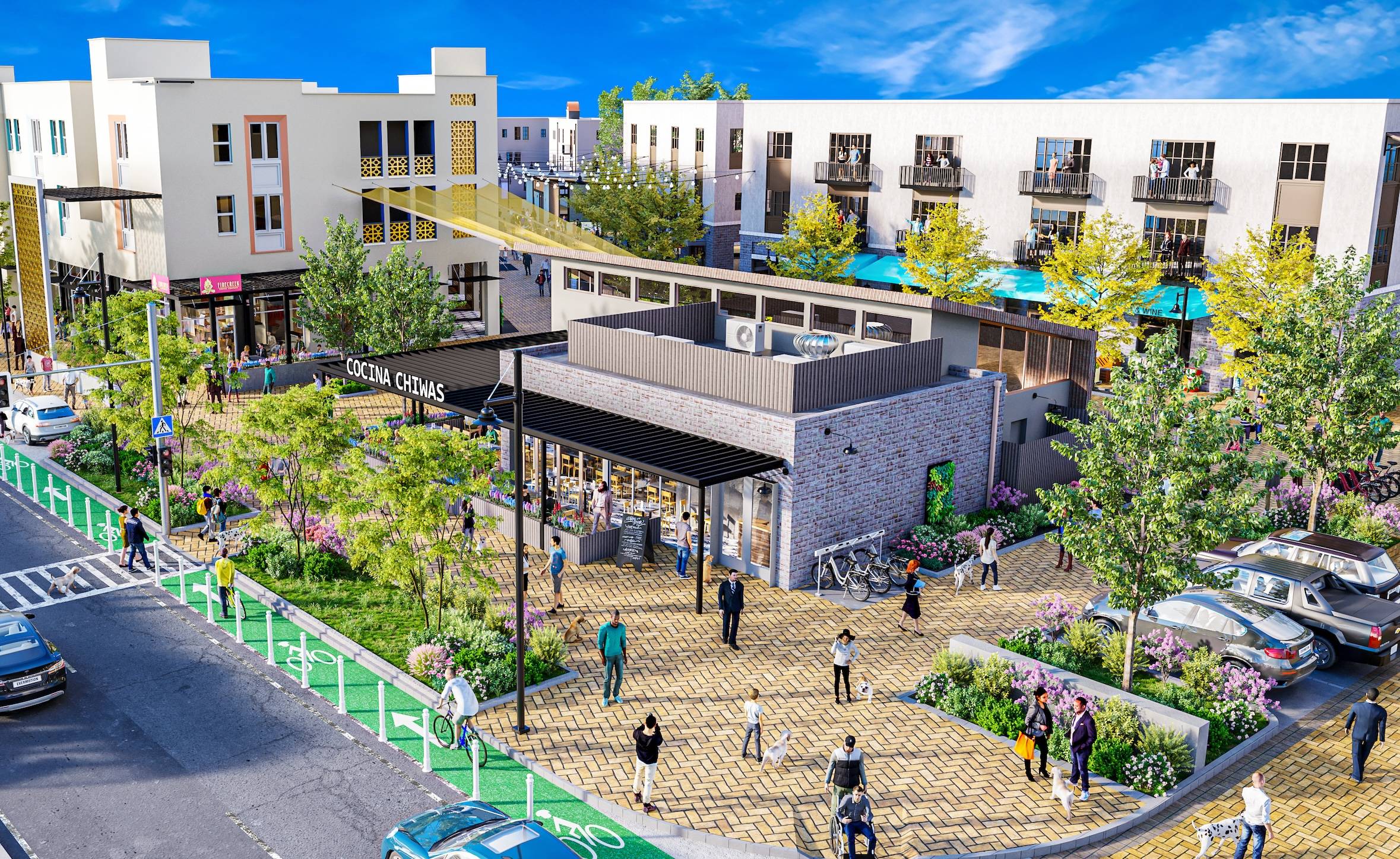 The first car-free community designed in the US