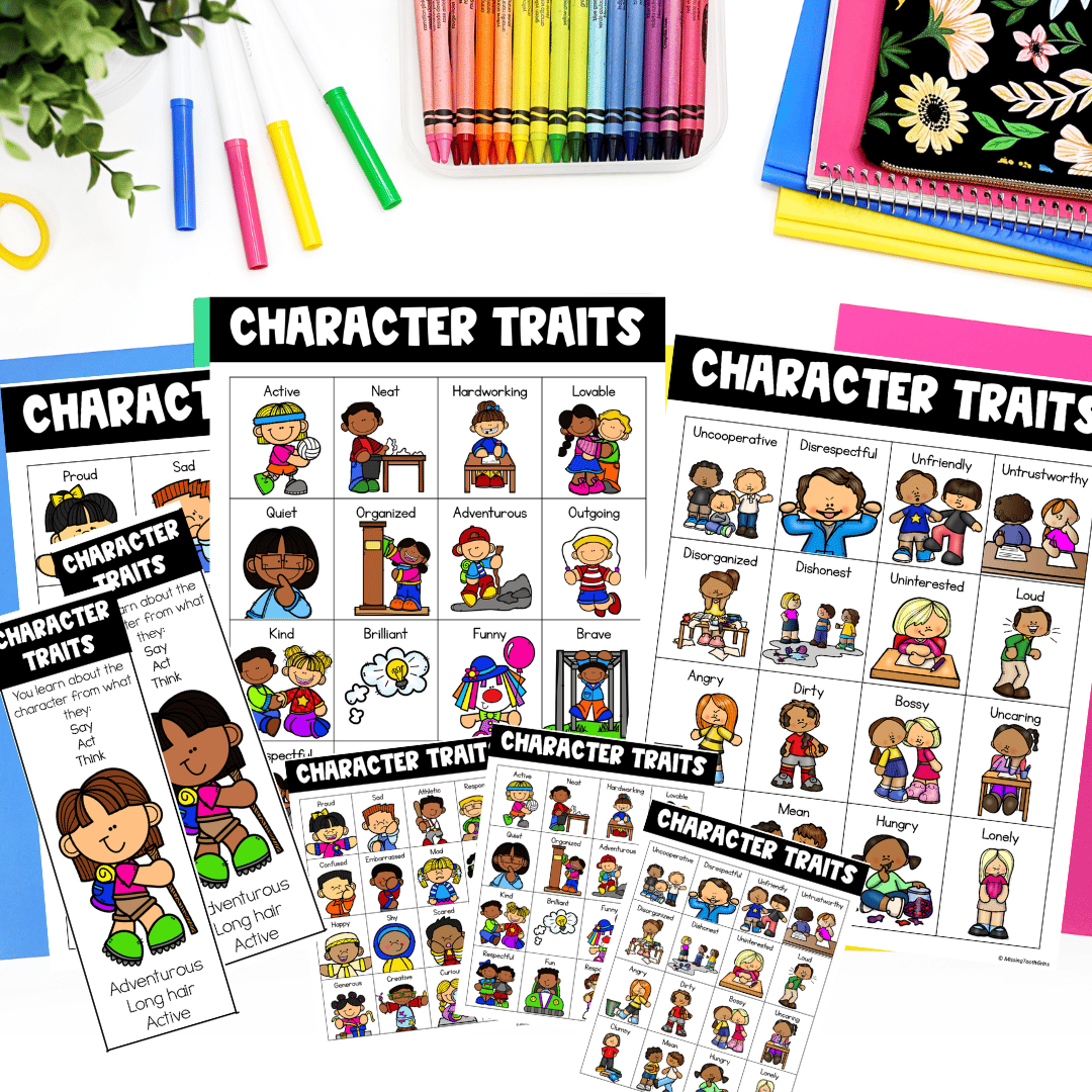 Character Traits Freebie