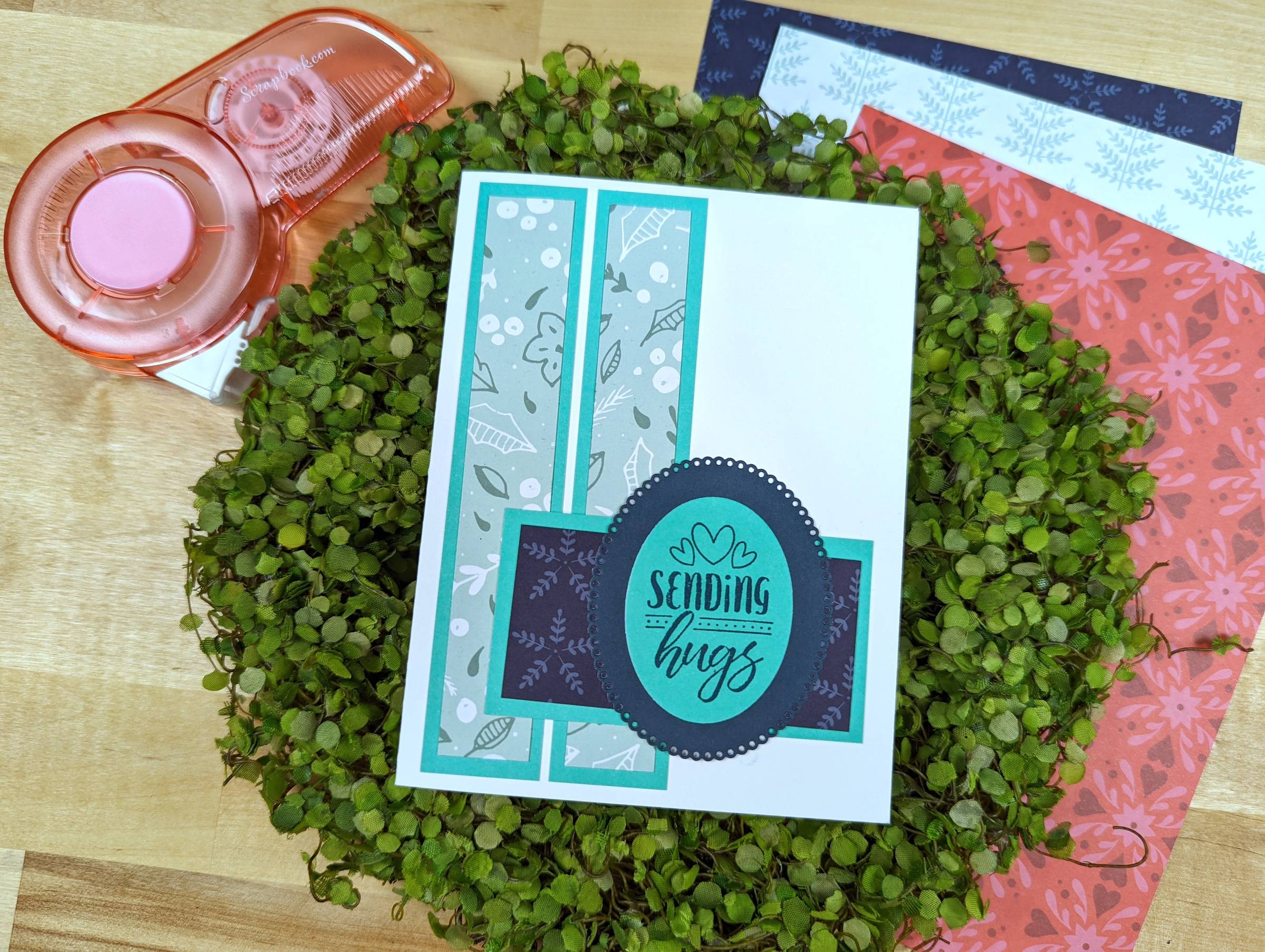 Get my FREE Paper Busting Template