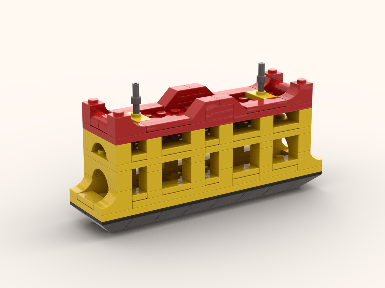 Free LEGO® instruction[Mini Ferry]