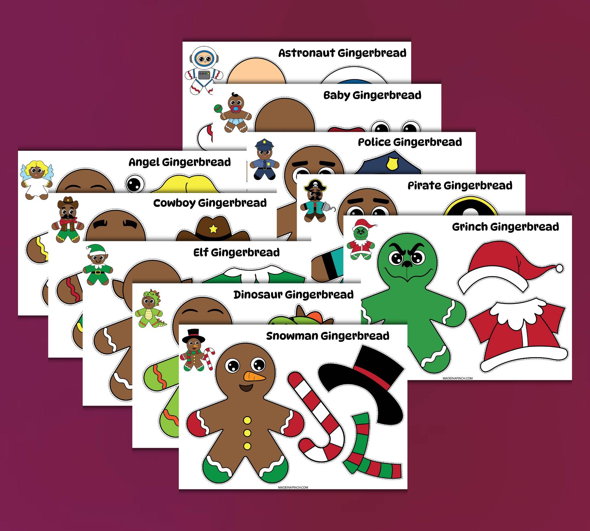 Grab the gingerbread man disguises pack!