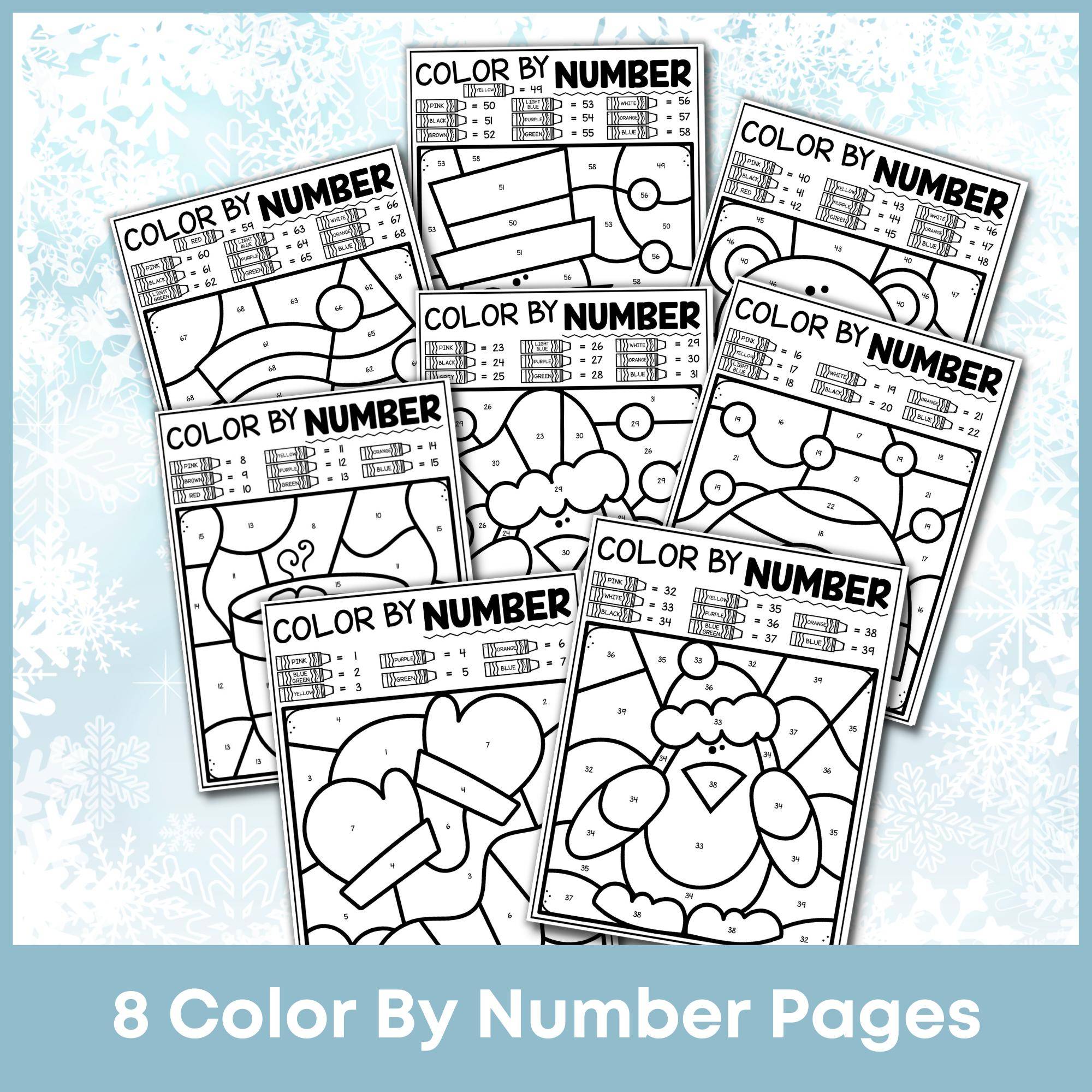 Coloring & Number Recognition