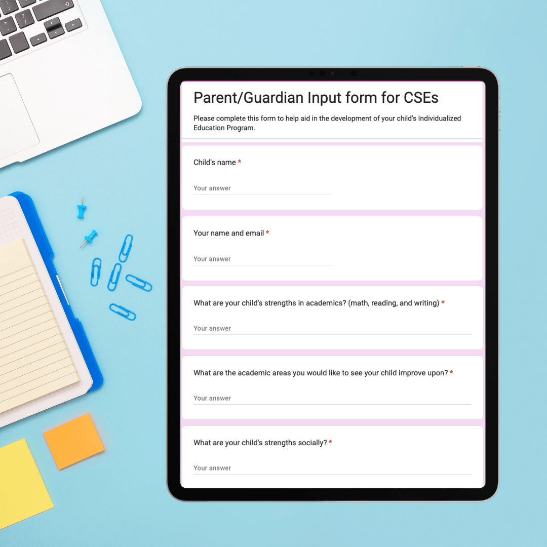 Get parents involved in IEP meetings.