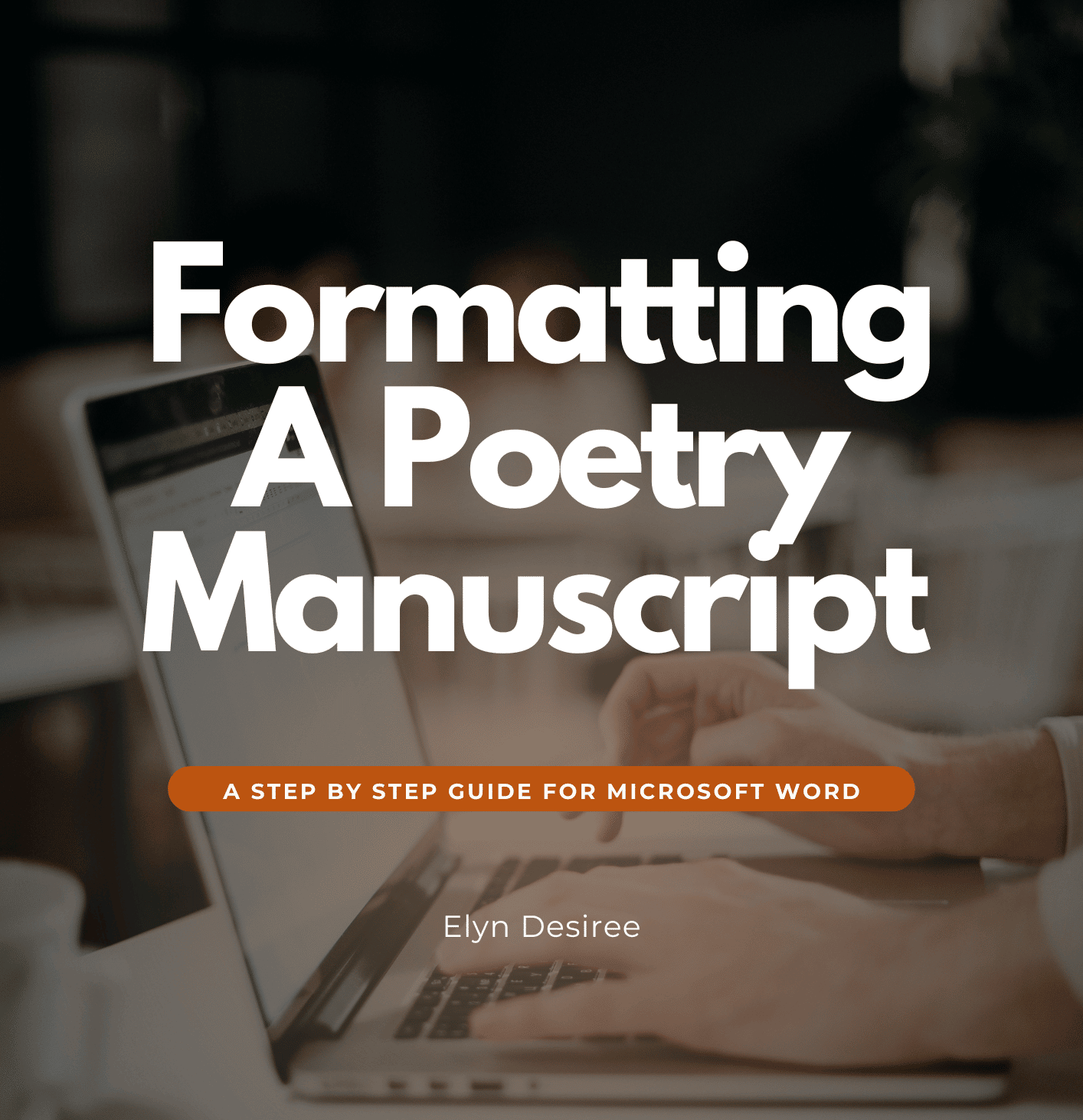 Step by Step Guide To Formatting Your Poetry Book + Easy To Edit Word ...