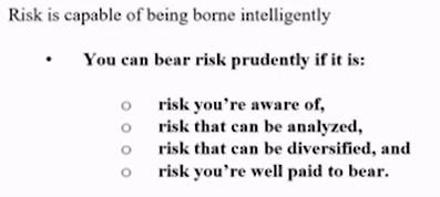 My notes on Howard Marks Presentation on Investing Risks in Current ...