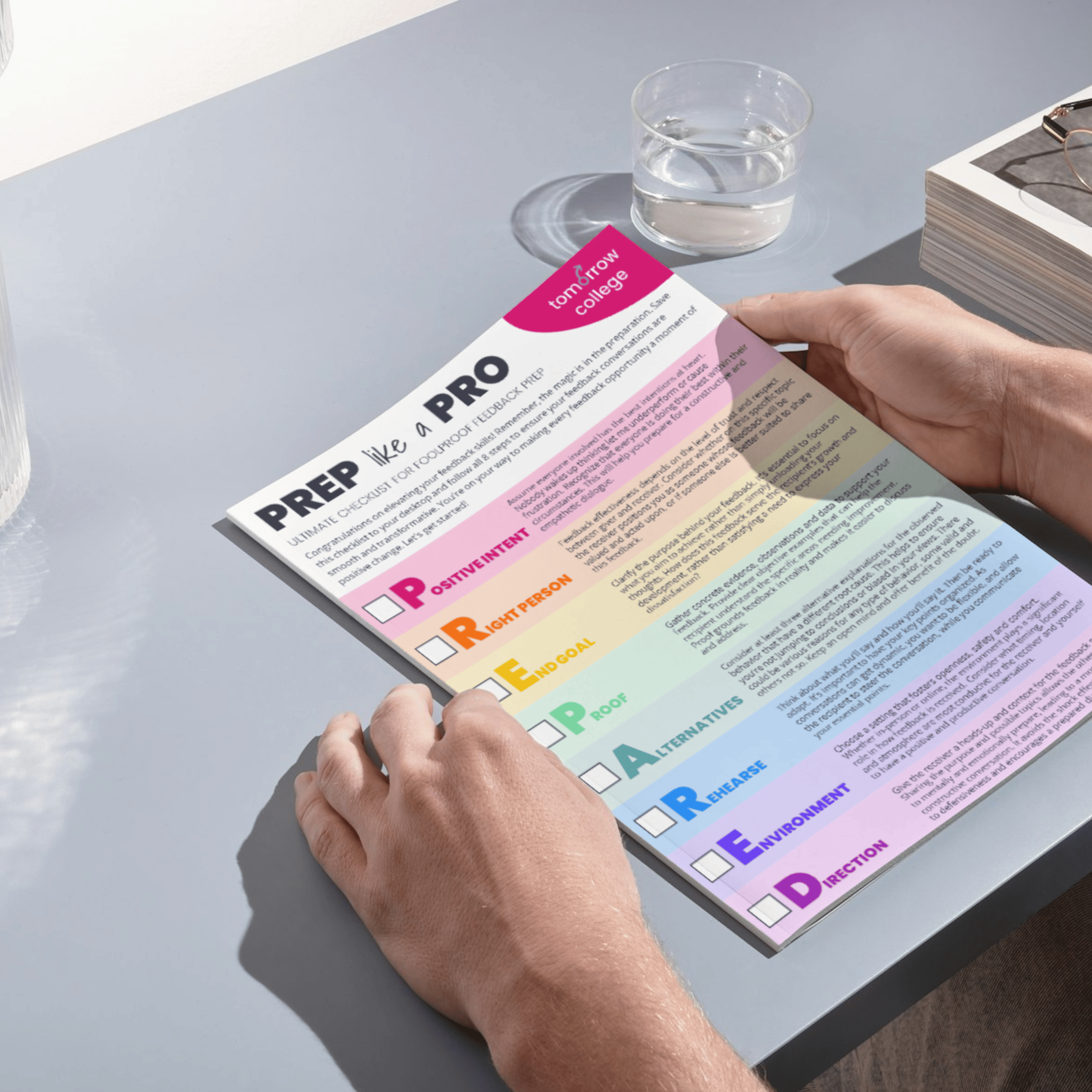 PREP LIKE A PRO: 8 Steps To Get Feedback Right
