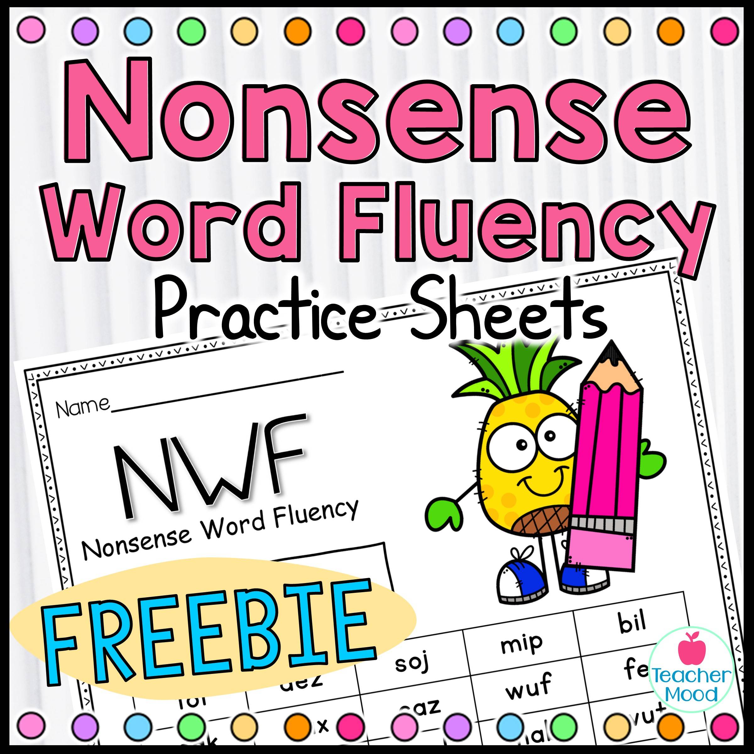 Nonsense Word Fluency