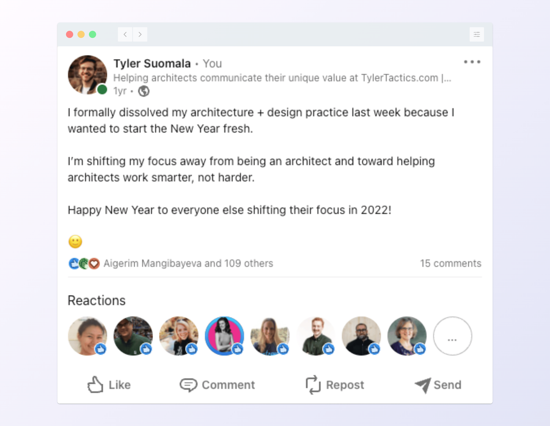 Tyler Tactics #18: Heyyo LinkedIn 👋