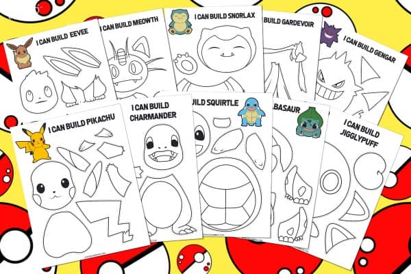 Free Pokemon Craft Templates