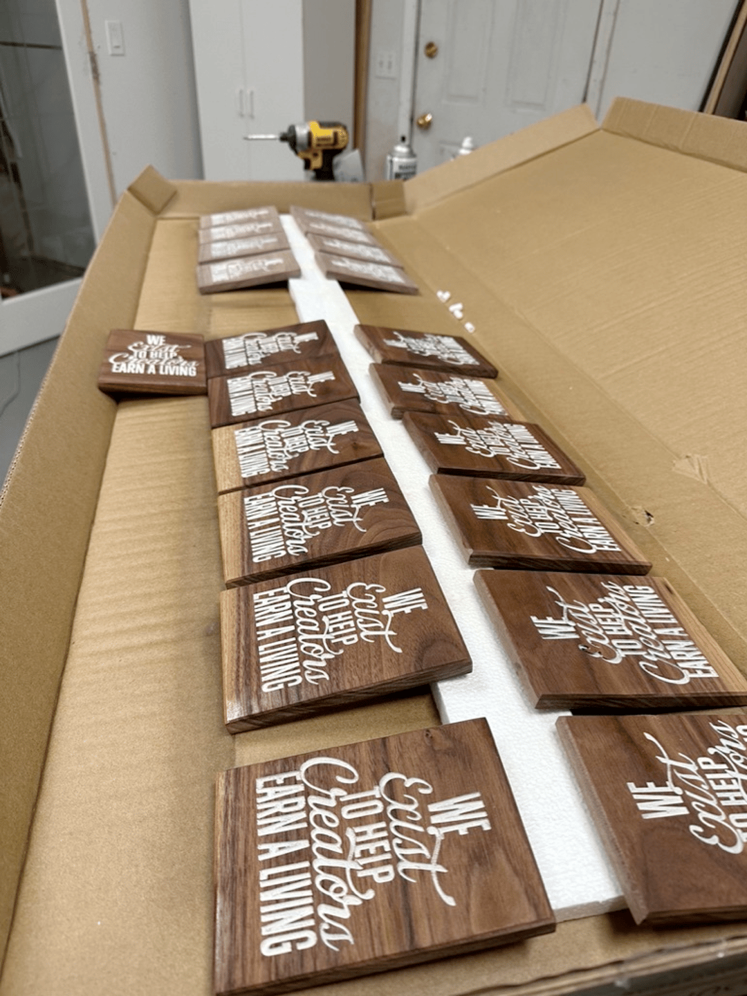 Physical reminders in your workspace