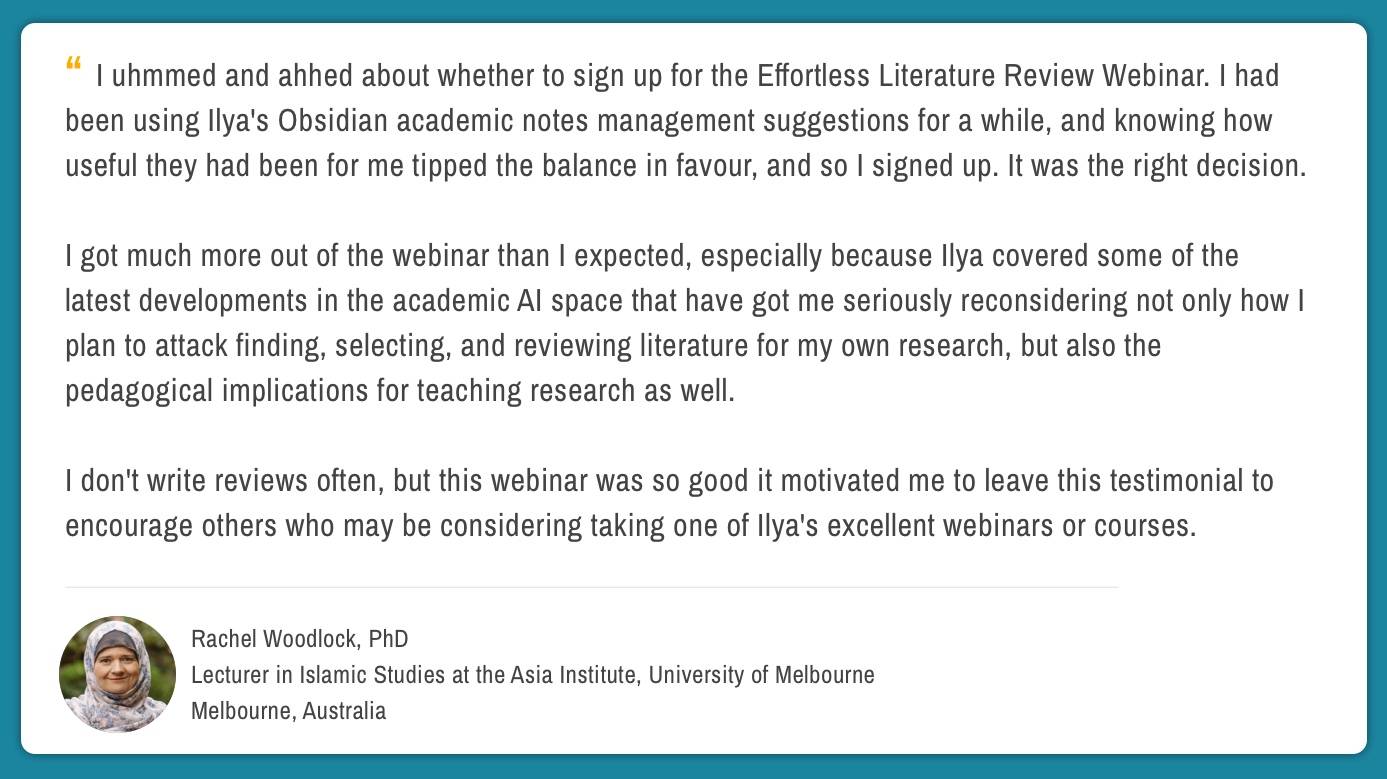 Tool Review: Nested Knowledge for Systematic Literature Reviews
