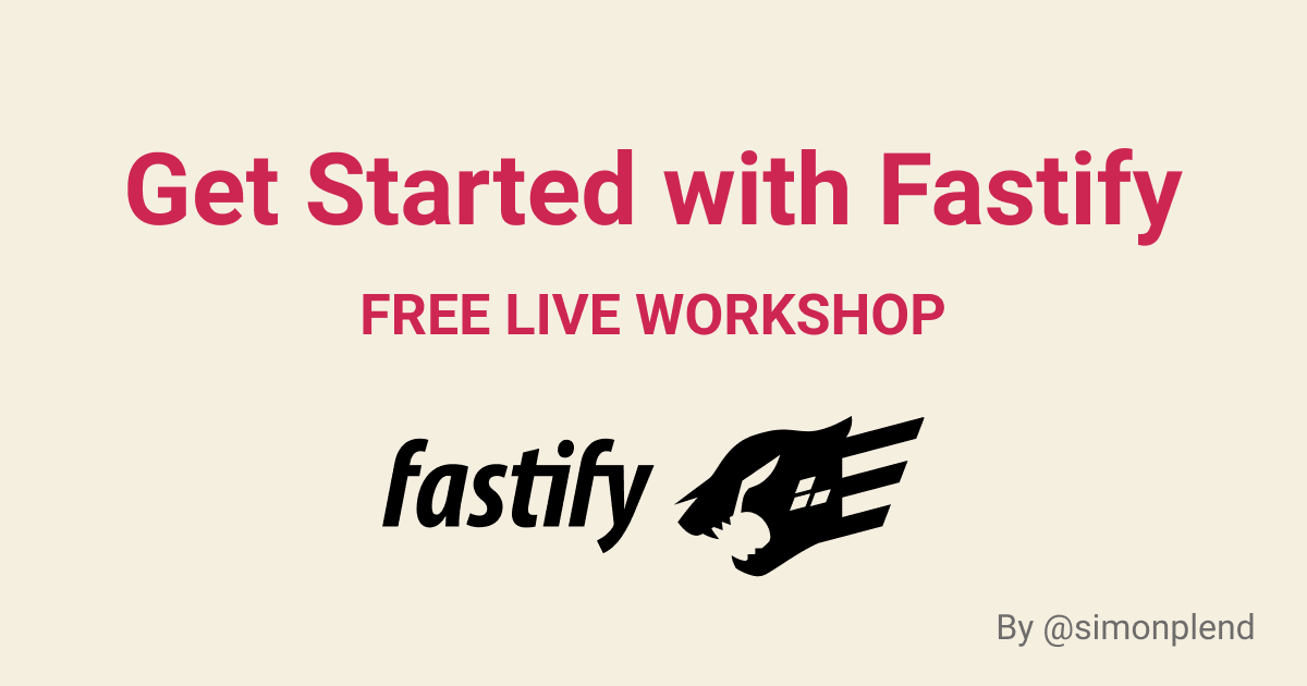 Get Started with Fastify
