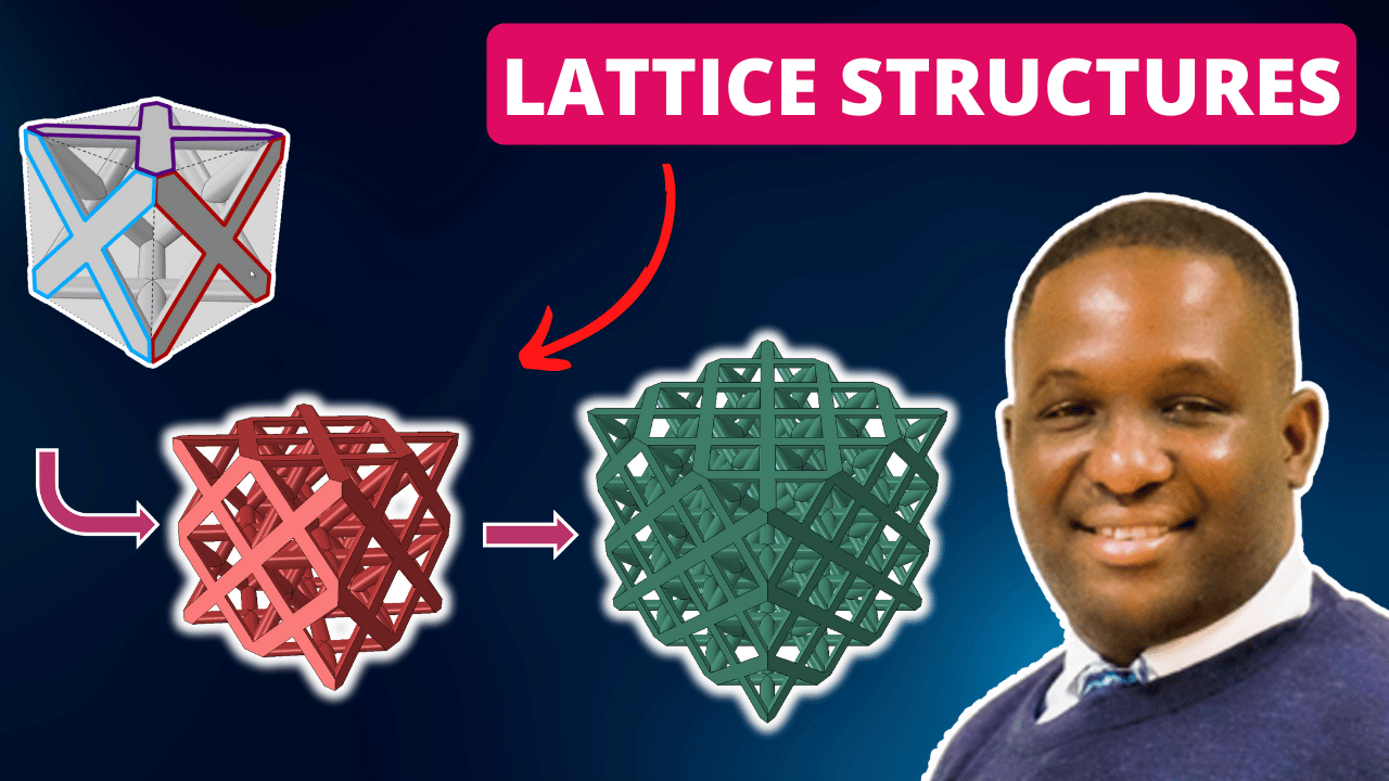 How To Design Effortlessly A Face Centred Cubic Lattice Structures