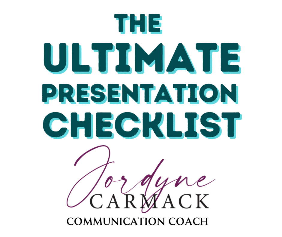 The Ultimate Presentation Checklist